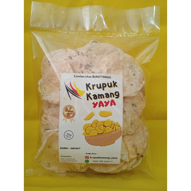 Jual Krupuk Kamang Yaya (Opak Padang) | Shopee Indonesia