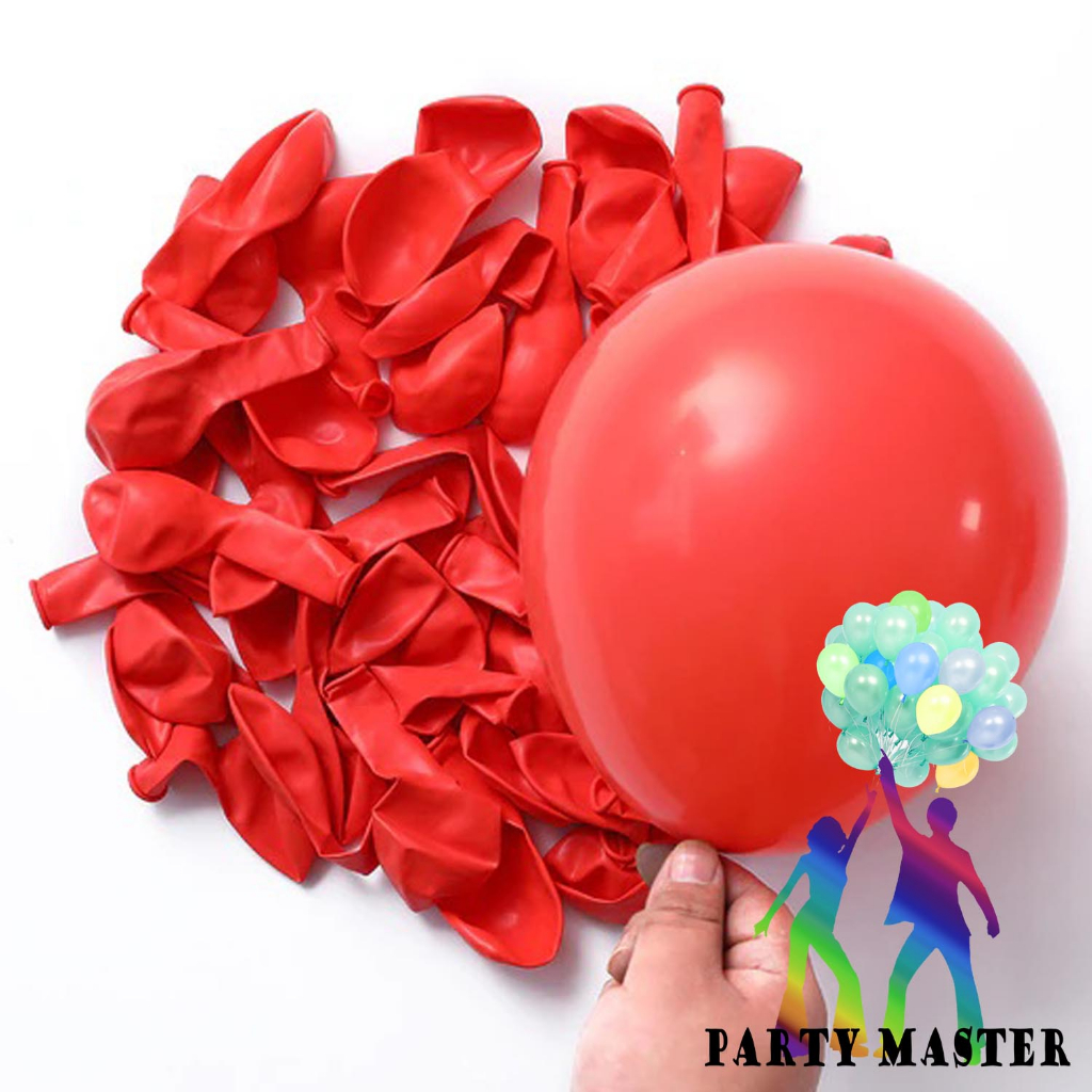 Jual Balon Latex Tebal Retro / Doff 1 pak (100 pcs) | Shopee Indonesia