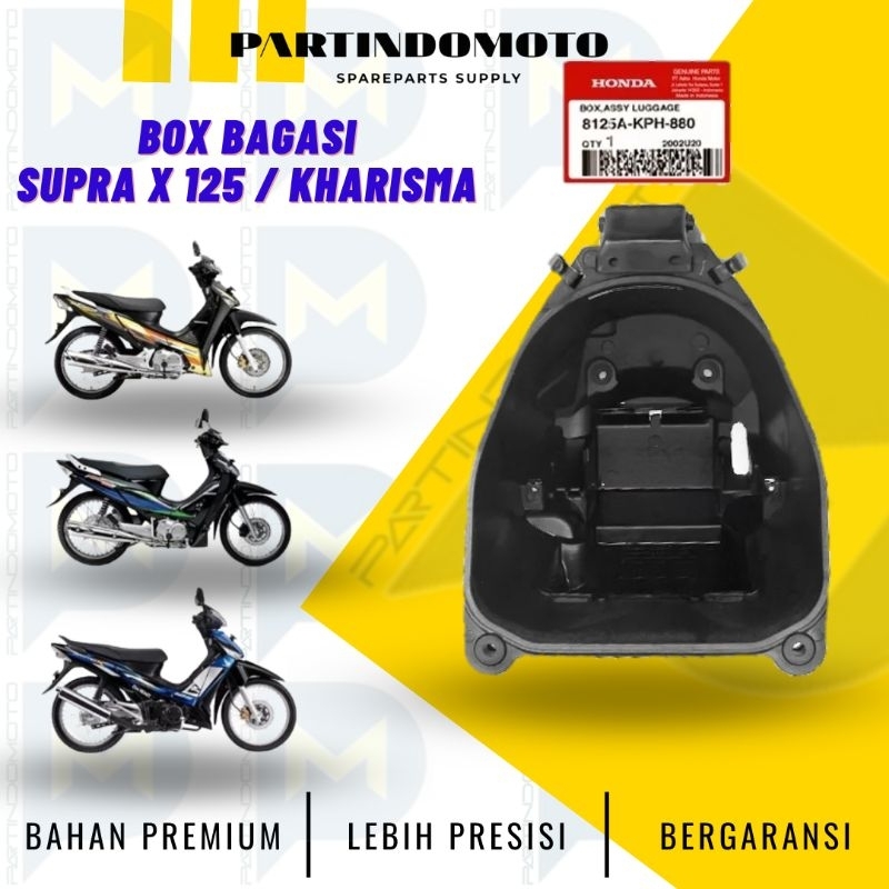 Jual Box Bagasi Box Helm Bawah Jok Supra X 125 Lama Batman Kharisma ...