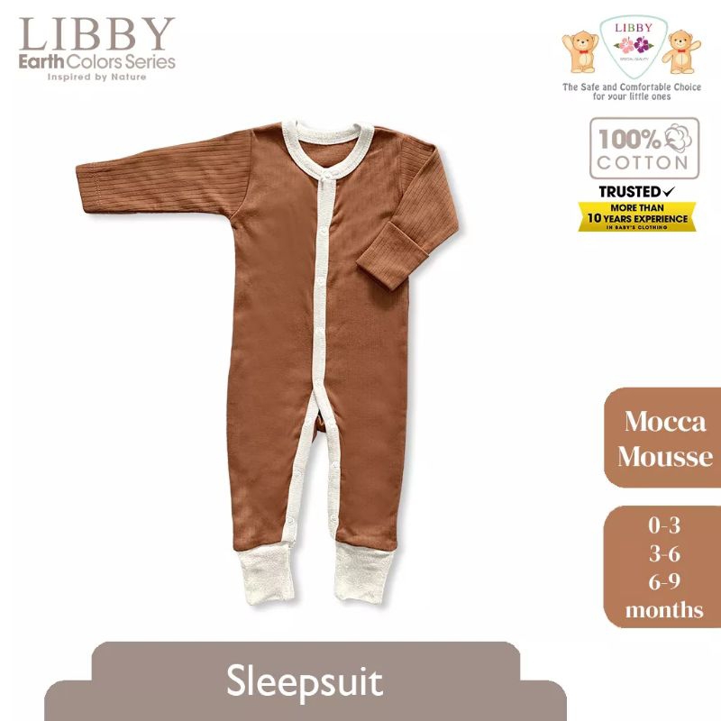 Jual LIBBY SLEEPSUIT EARTH COLOR SERIES SLEEPSUIT ANAK JUMPSUIT PANJANG ...
