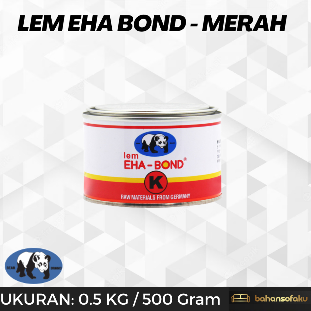 Jual Lem Kuning Eha Bond Eha-Bond Merah - 500 Gram / 0.5 Kilo / Liter ...