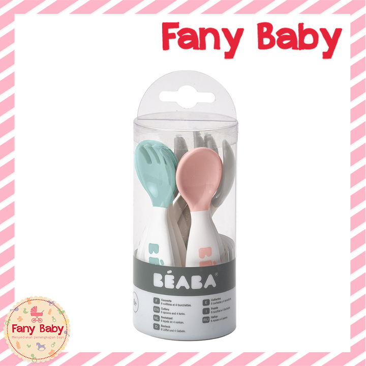 Jual BEABA SET OF 6 SPOONS + 4 FORKS | Shopee Indonesia