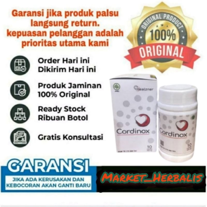 Jual Cordinox Asli Original Obat Herbal Hipertensi Darah Tinggi ...