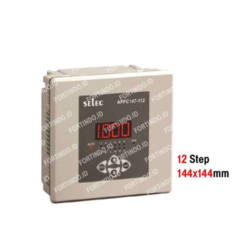Jual Power Factor Controller APFC147-112 12 Step Regulator Kapasitor SELEC | Shopee Indonesia