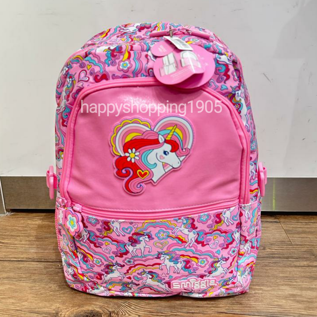 Jual SMIGGLE WILD SIDE CLASSIC BACKPACK UNICORN PINK - TAS RANSEL ...
