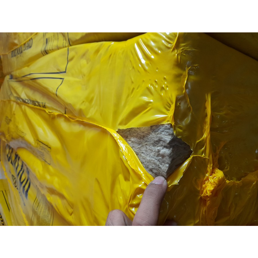 Jual Rockwool Lembaran Density 40kg 60kg 80kg 100kg Tebal 25mm 50mm ...