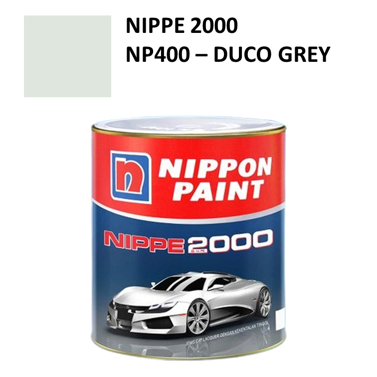 Jual Nippon Paint - Cat Duco NC Nippe 2000 - Kode NP400 (Duco Grey) 1 ...
