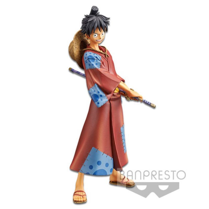 Jual Banpresto One Piece DXF Grandline Men Wano Country Vol.1 Monkey D. Luffy Figure | Shopee ...