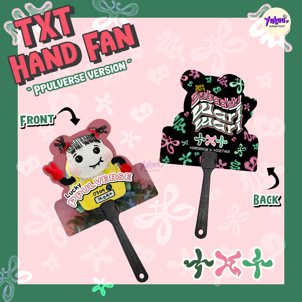 Jual Kipas Tangan TXT / TXT Hand Fan / SOUVENIR KPOP UNOFFICIAL ...