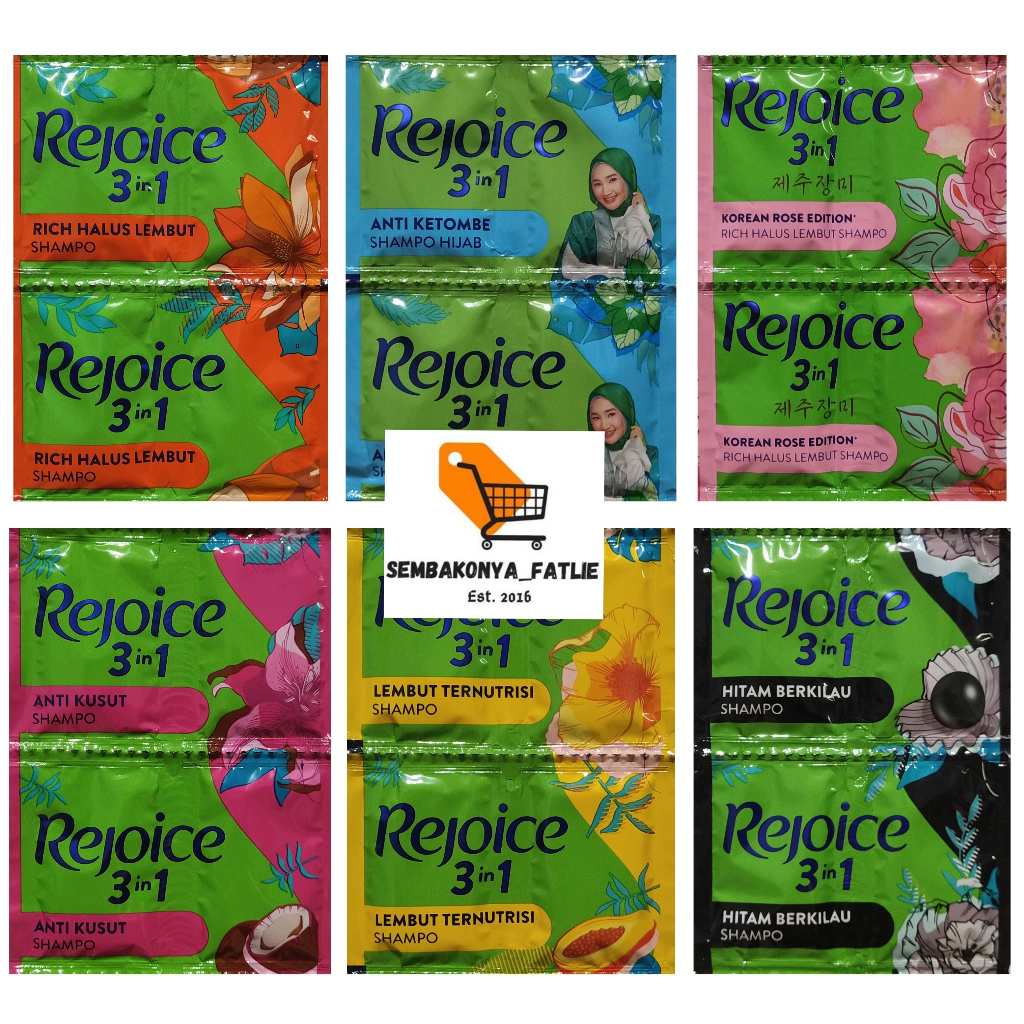 Jual SAMPO REJOICE SACHET / 1 RENCENG ISI 12 / 10ML | Shopee Indonesia Jual SAMPO REJOICE SACHET / 1 RENCENG ISI 12 / 10ML | Shopee Indonesia