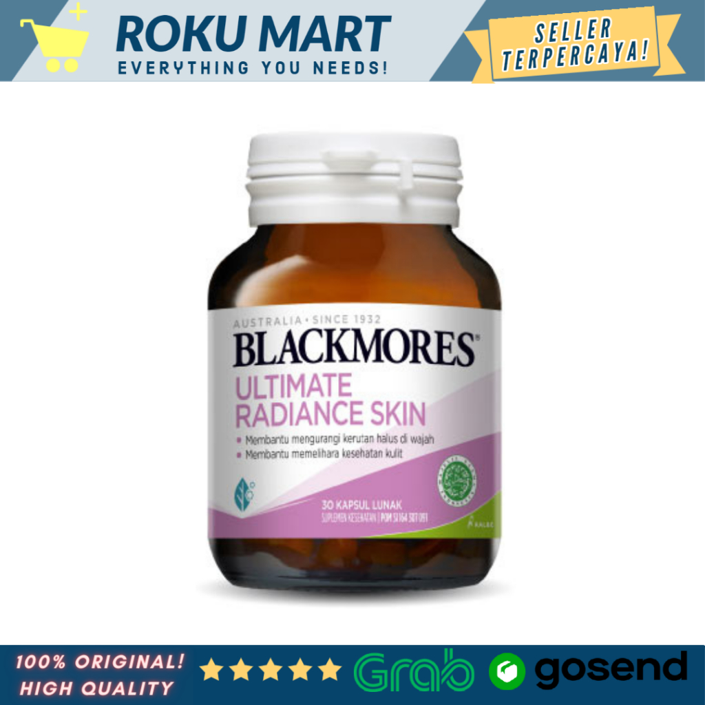 Jual BLACKMORES ULTIMATE RADIANCE SKIN 30 KAPSUL / VITAMIN BLACKMORES ...