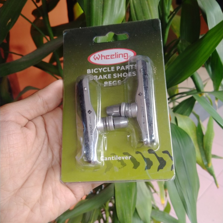 Jual brake shoe wheeling karet rem v brake sepatu rem sepeda lipat MTB ...