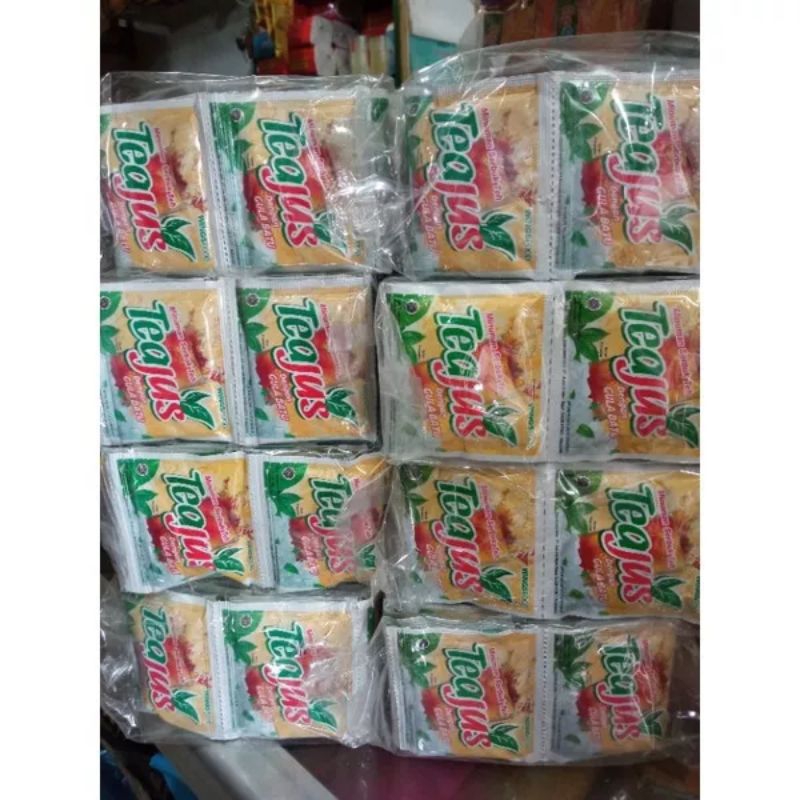 Jual Tea jus Gula Batu 1 Pack isi 60 Pcs | Shopee Indonesia