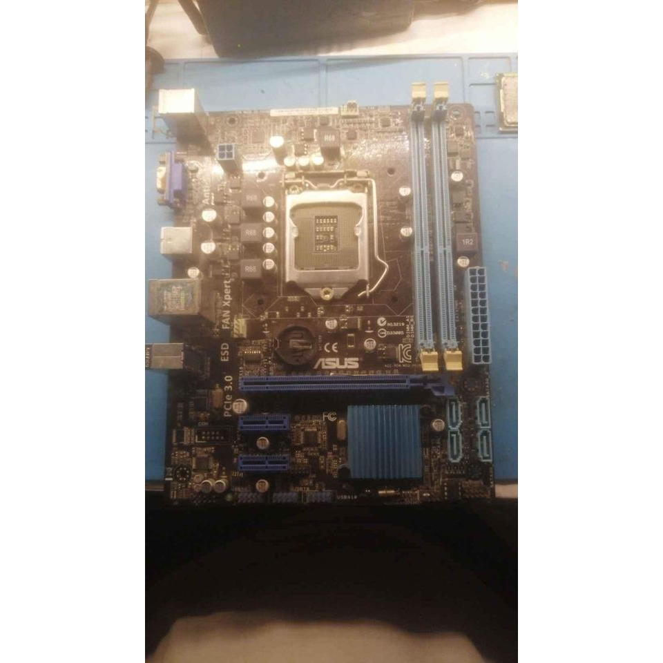 Jual Motherboard lga 1155 asus h61m-e matot | Shopee Indonesia