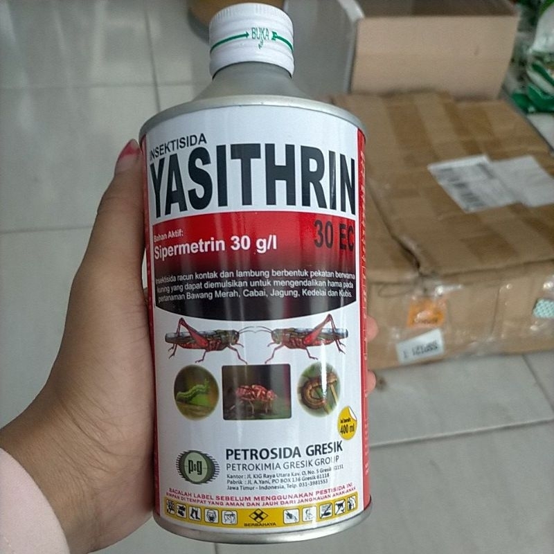 Jual Insektisida Yasitrin sipermetrin 30 g/l 400 ml | Shopee Indonesia