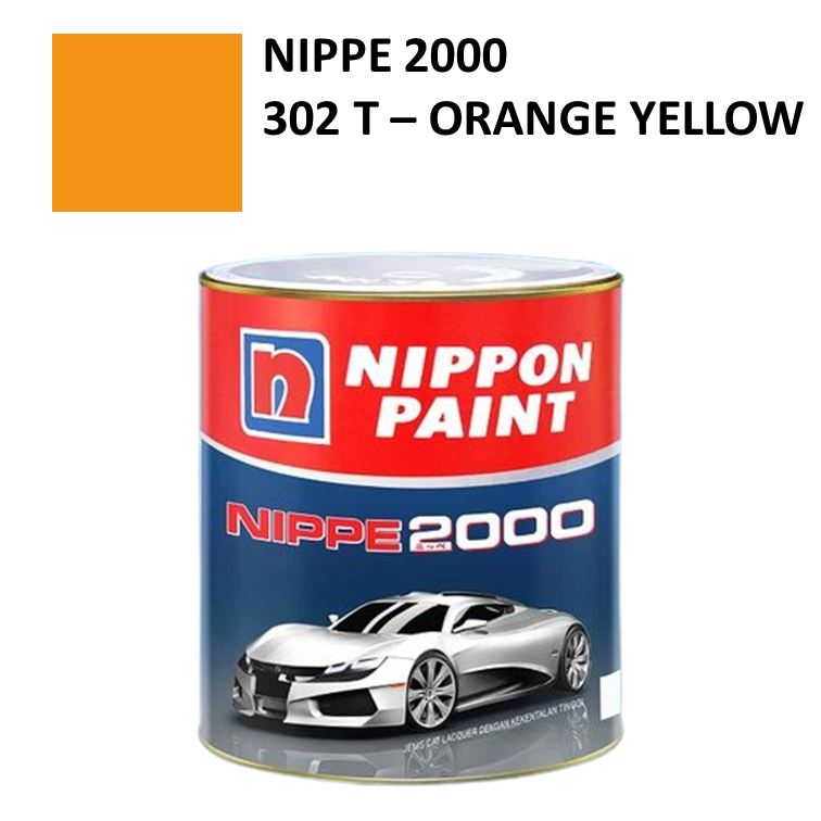 Jual Nippon Paint - Cat Duco NC Nippe 2000 - Kode 302-T (Orange Yellow ...