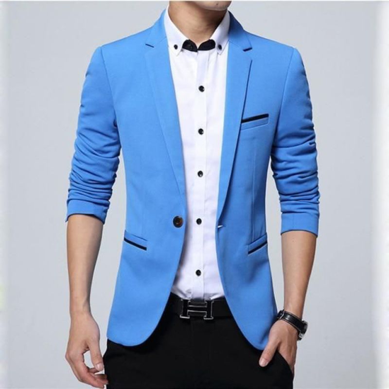 Jual Jas Blazer Pria - Jas Kantor - Blazer Pria - Blazer Formal ...