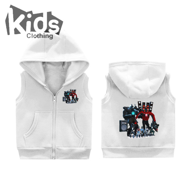 Jual VEST ROMPI HOODIE ANAK CAMERAMAN SPEAKER MAN SKIBIDI TOILET ...