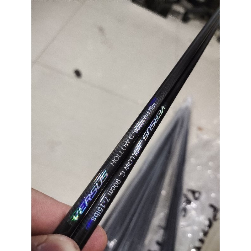 Jual bahan blank versus 90 cm carbon hollow untuk bikin ujung joran | Shopee Indonesia