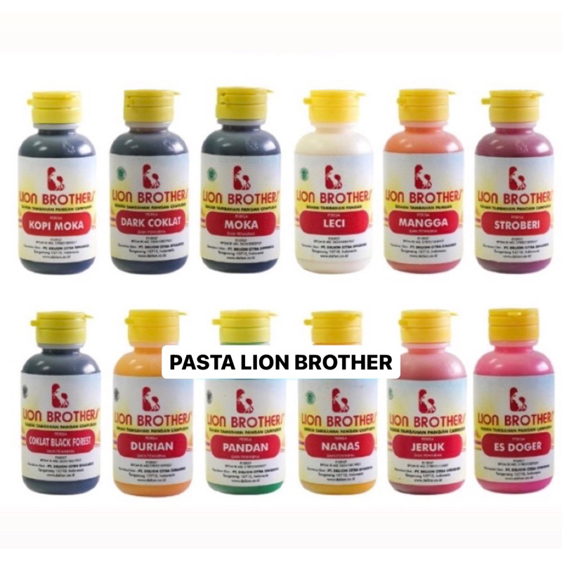 Jual PASTA MAKANAN LION BROTHER 55 ML | Shopee Indonesia