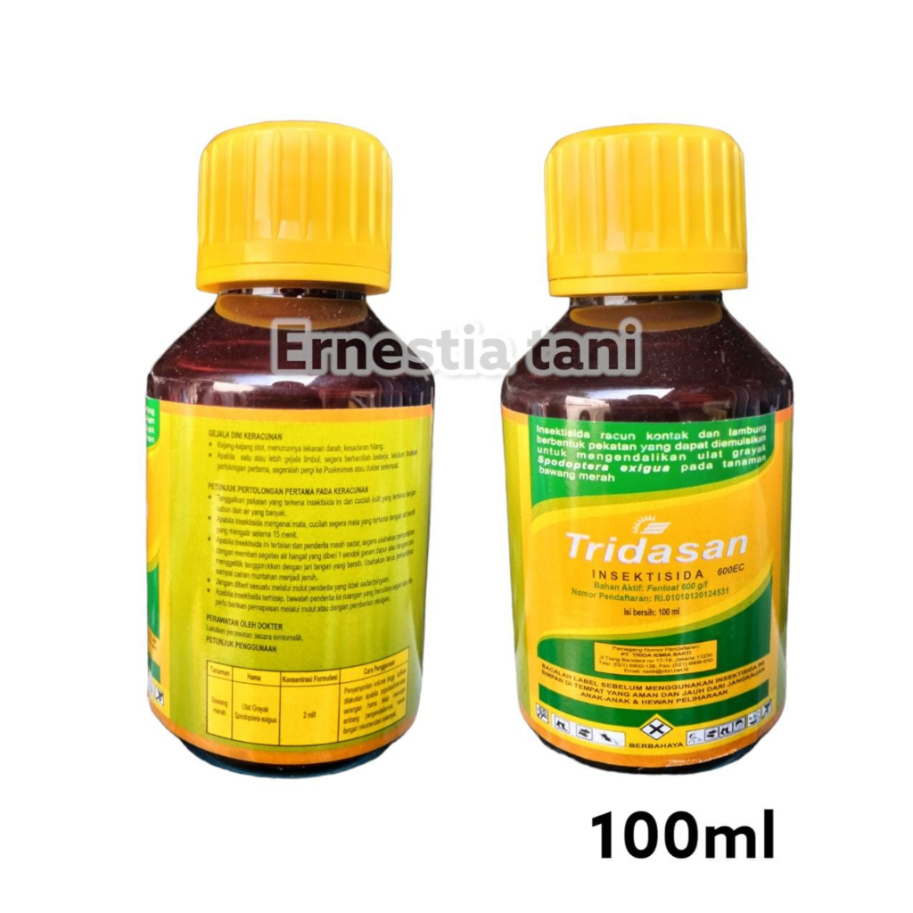 Jual TRIDASAN 600 EC 100 ml Insektisida Fentoat 600 g/l Mengendalikan ...