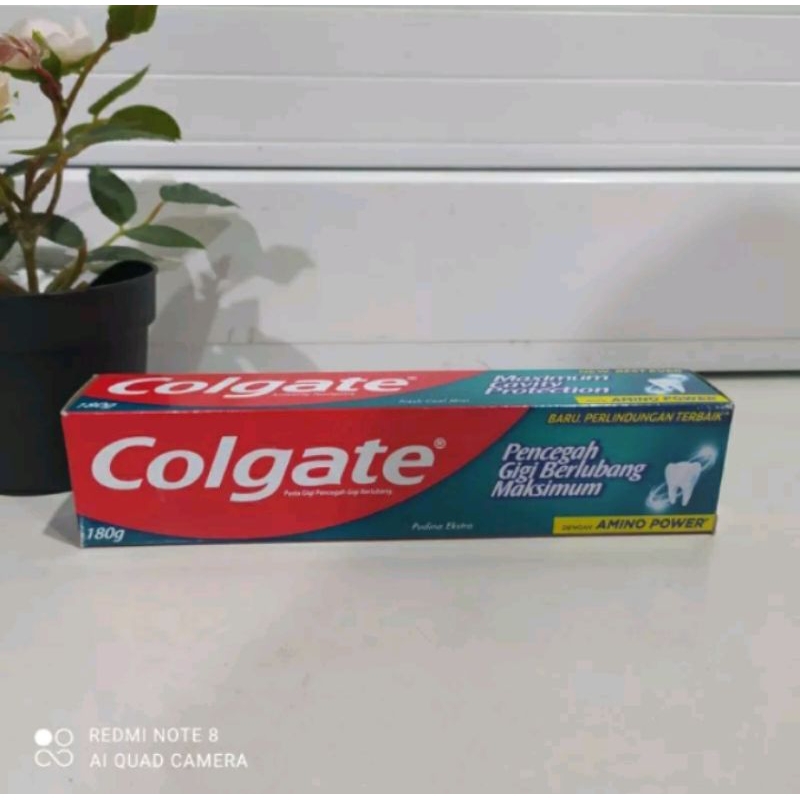 Jual Colgate Pasta Gigi Pencegahan Gigi Berlubang Maksimum 180gr ...