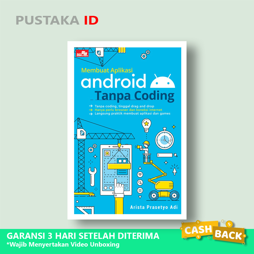 Jual Buku Membuat Aplikasi Android Tanpa Coding | Shopee Indonesia Jual Buku Membuat Aplikasi Android Tanpa Coding | Shopee Indonesia