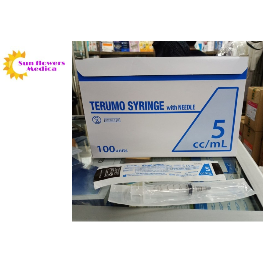 Jual Spuit Terumo 5cc With Needle/Terumo Syringe With Needle 5cc | Shopee Indonesia