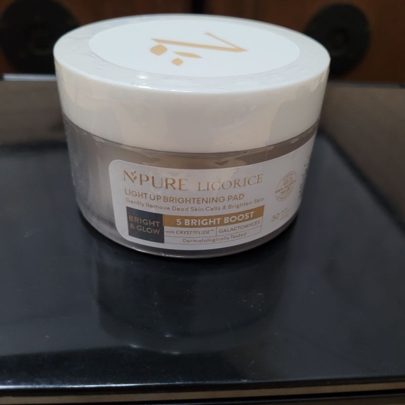 Jual Npure licorice light up brightening pad (baca deskripsi) | Shopee ...