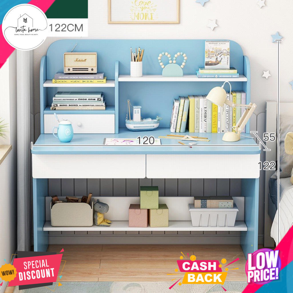 Jual Meja Belajar Anak / Meja Kerja Anak / Meja Kamar Anak / Office ...
