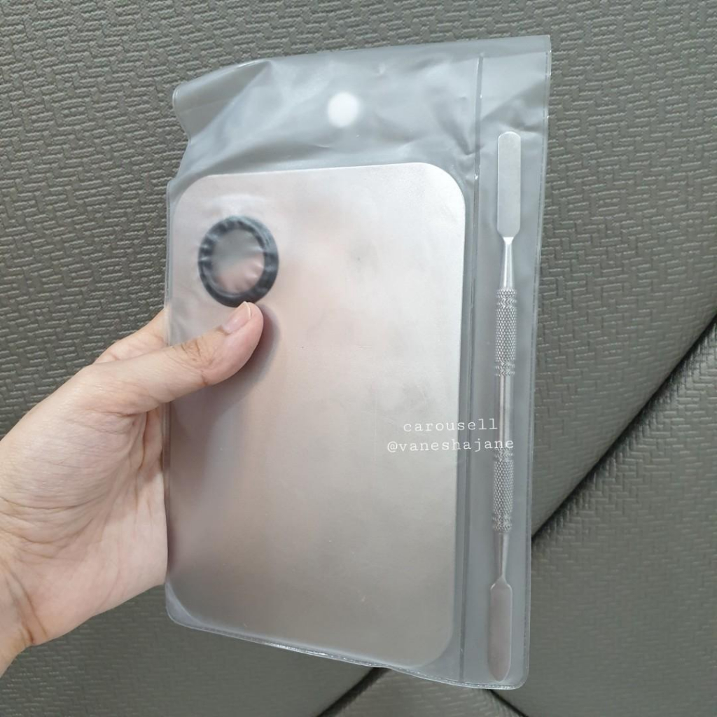 Jual Mixing Palette Mixing Pallete Mixing Pallet Spatula Makeup Mix ...