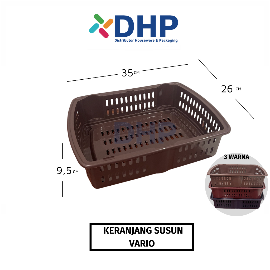 Jual Keranjang Serbaguna VARIO (D=35 CM) Storage Box Organizer ...