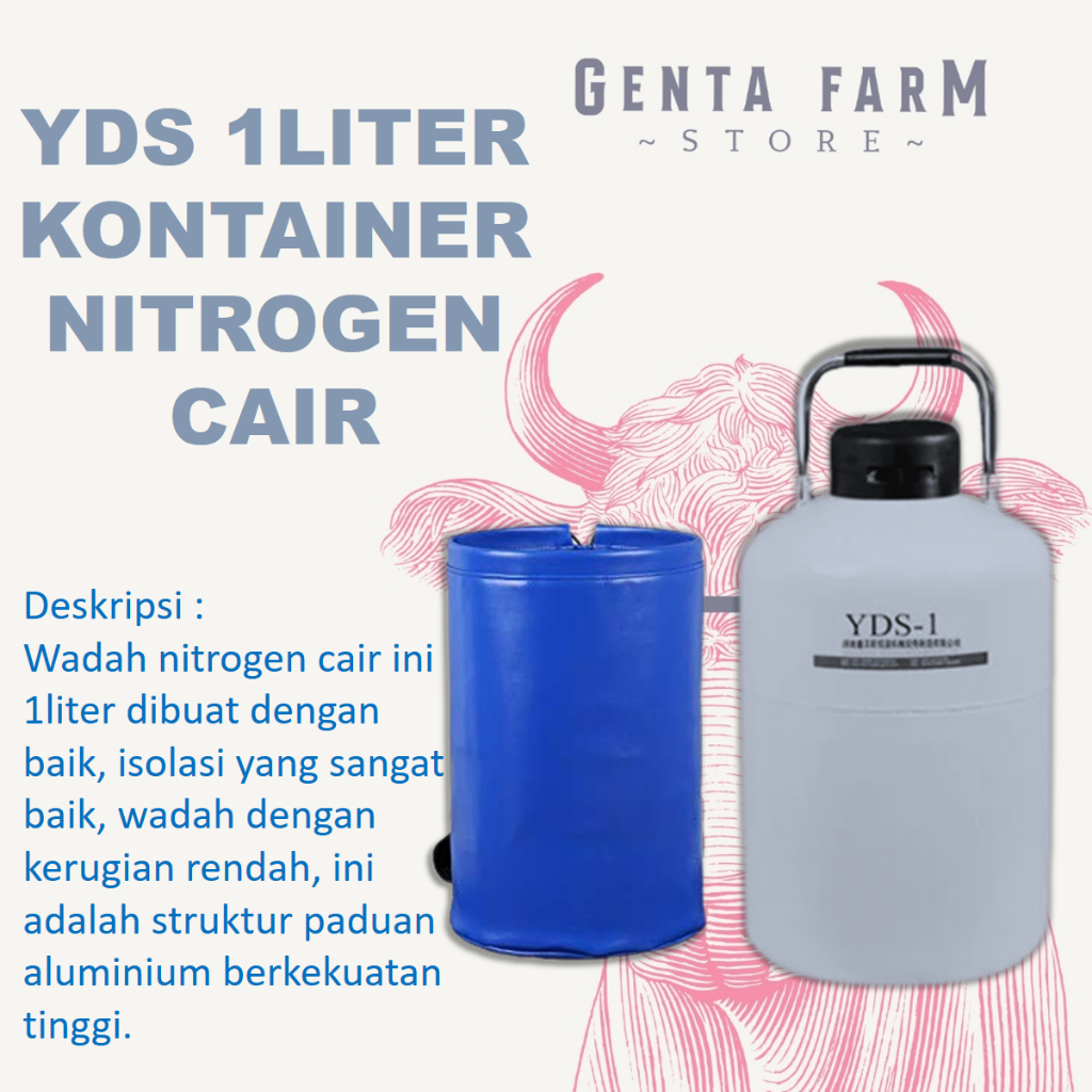 Jual YDS 1Liter Kontainer Nitrogen Cair | Shopee Indonesia