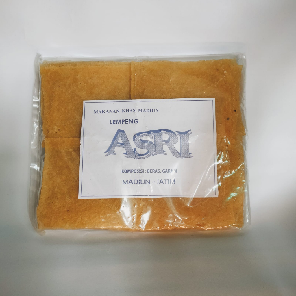 Jual Kerupuk Puli kerupuk lempeng Asri Madiun mentah 250 gram | Shopee ...