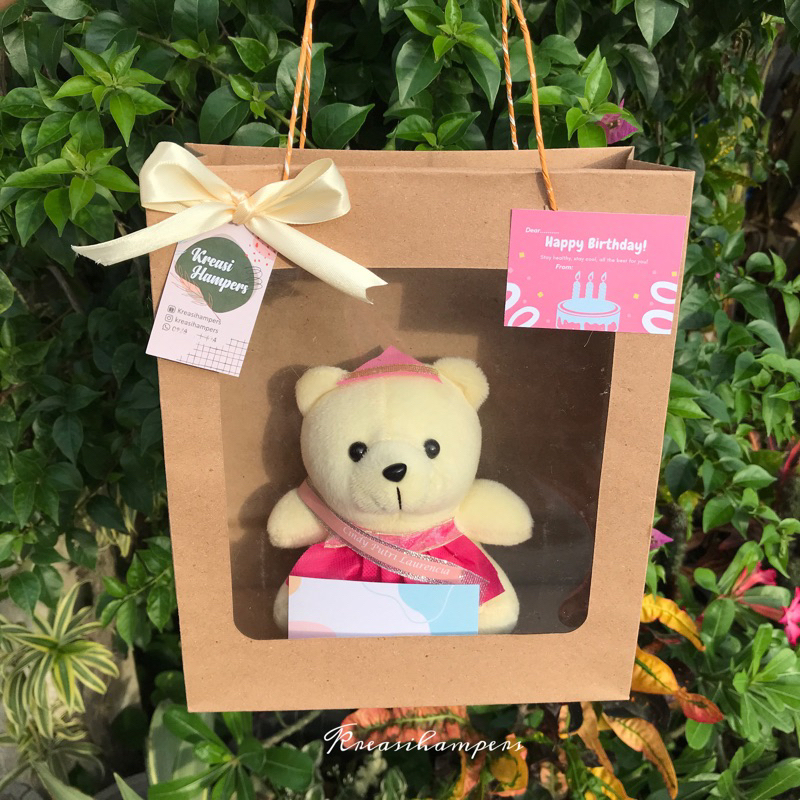 Jual Kado Hampers Gift Wisuda Bunga Boneka | Hampers Tas Bunga Boneka ...
