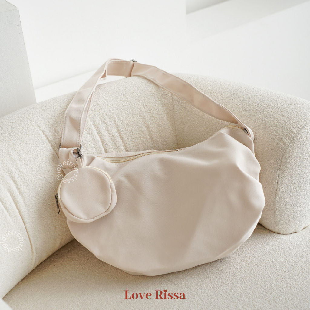 Jual [RISSA] Tas Sydney Tas Hobo Tas Oval Selempang Tas Korean Style ...