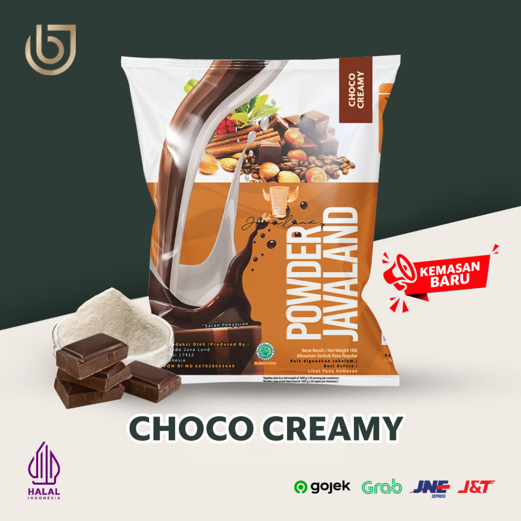 Jual Choco Creamy Powder Drink Bubuk Minuman Rasa Choco Creamy 1kg ...