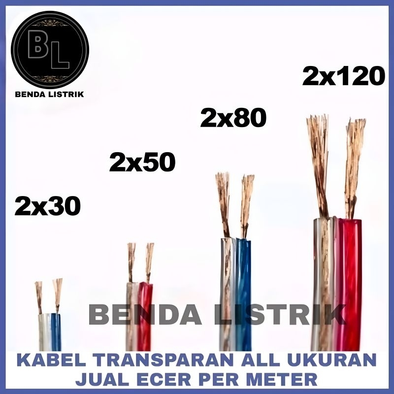 Jual Kabel Monster 2x30, 2x50, 2x80 Dan 2x120 Kent's/Tadacom - Kabel ...