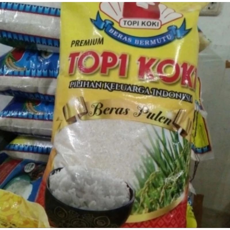 Jual Beras Cap Topi Koki 20 kg | Shopee Indonesia