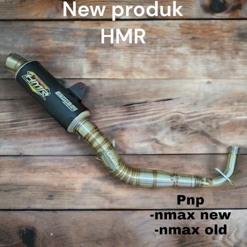 Jual new produk set knalpot nmax old/new origunal hmr racing exhaust ...