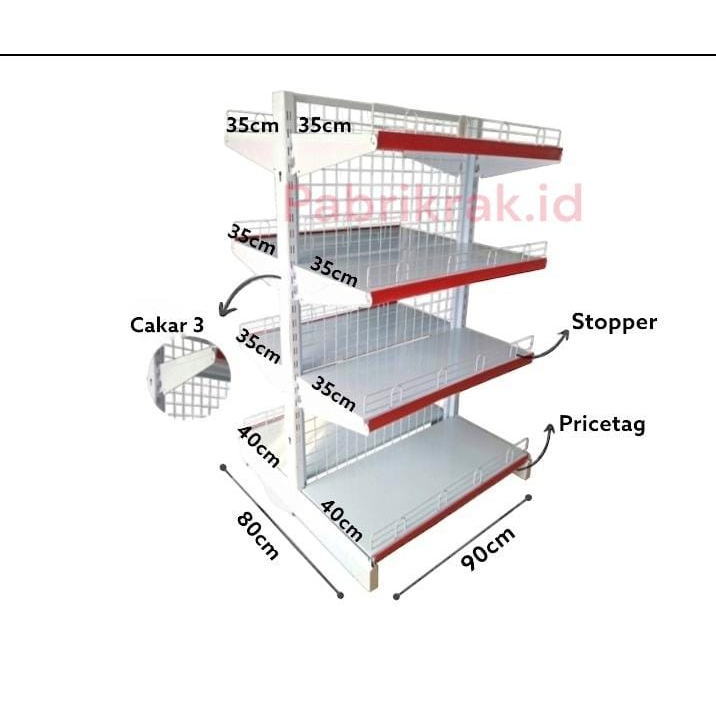 Jual RAK MINIMARKET / RAK SUPERMARKET / RAK GONDOLA LANGSUNG PABRIK ...