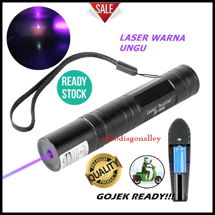 Jual Laser Pointer Ungu Laser Ungu Laser UV Sinar Ungu Senter Ungu ...