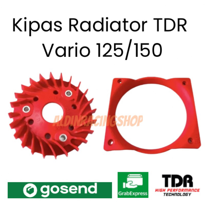 Jual Kipas Radiator TDR Racing Vario 125/Vario 150 Kipas Magnet Vario ...