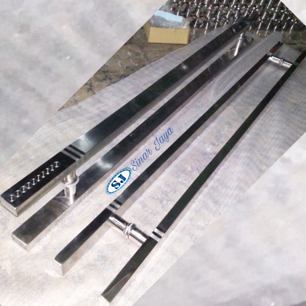 Jual gagang pintu baut tembus panjang 120cm / 150cm handle pintu hotel ...