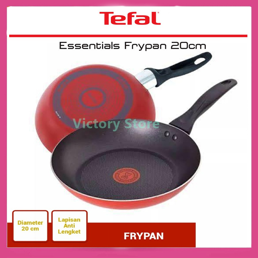 Jual Tefal Frypan Essentials Wajan 20 cm | Shopee Indonesia