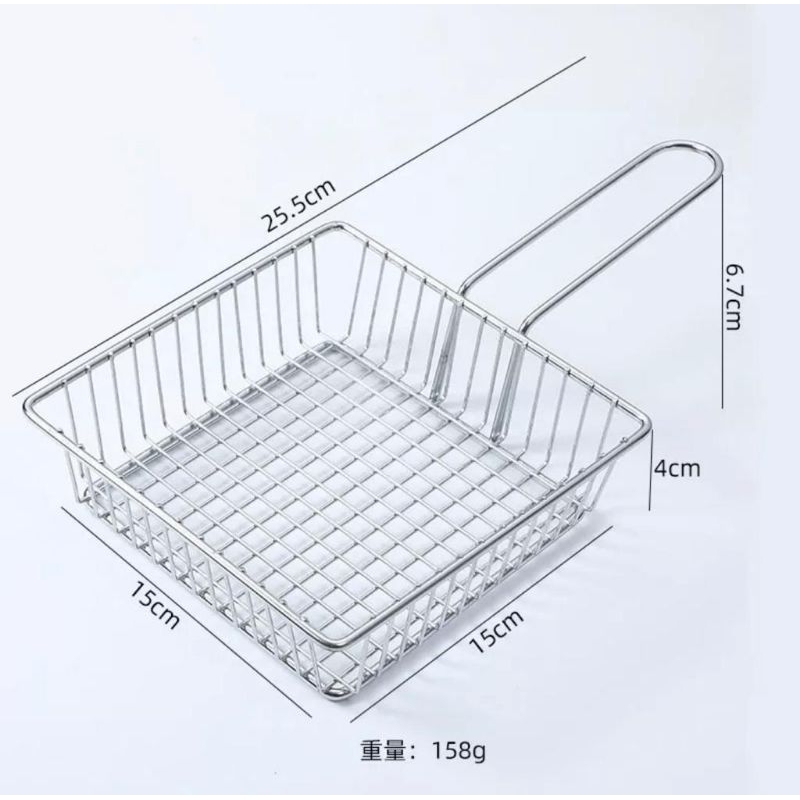Jual Keranjang Holder Gorengan, Kentang Goreng ala Kafe / Saringan ...