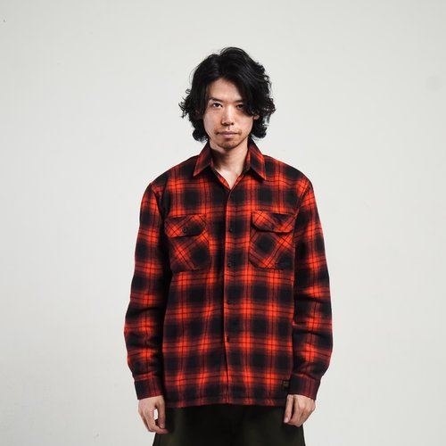 Jual Hammerstout - PMA Red - Flannel Jacket | Shopee Indonesia