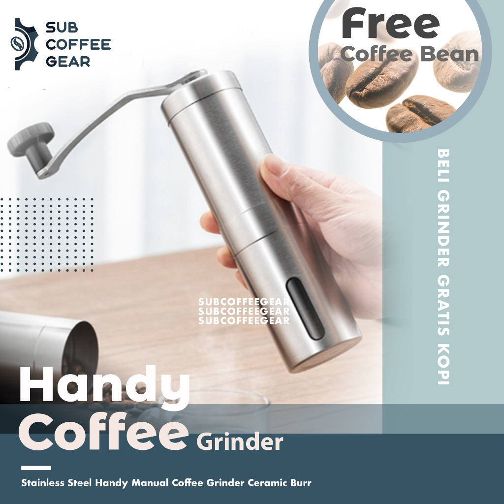 Jual GRINDER KOPI MANUAL HANDY COFFEE GRINDER COFFEE MILL ALAT ...