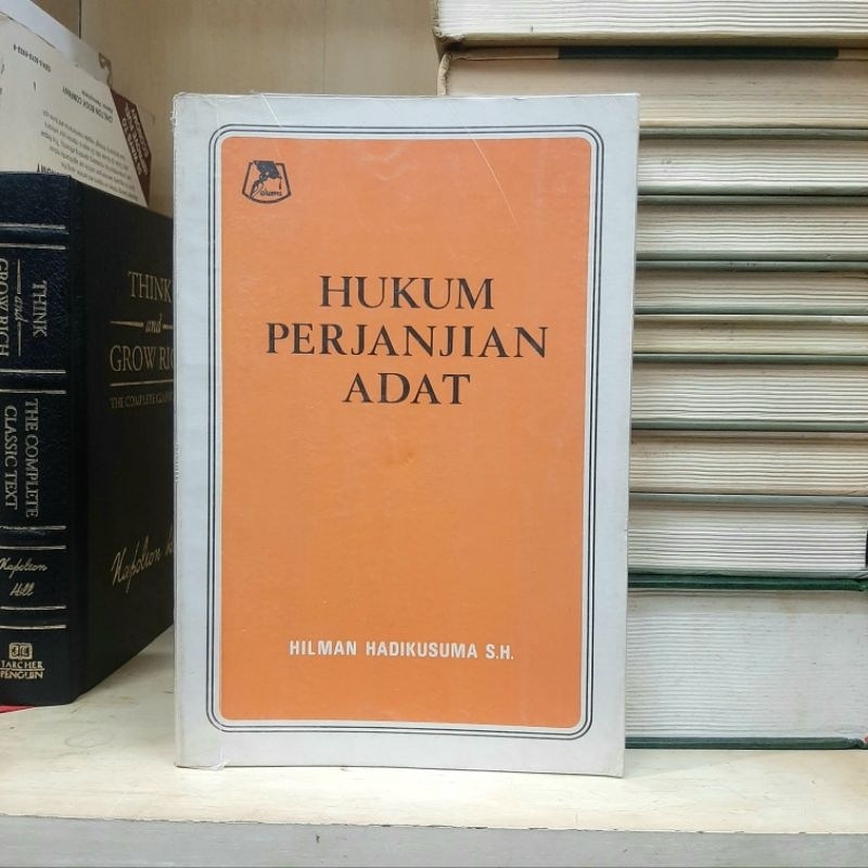 Jual Hukum Perjanjian Adat - Hilman Hadikusuma SH | Shopee Indonesia