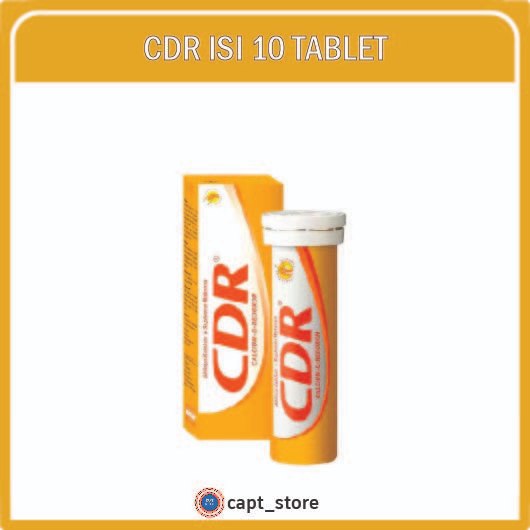 Jual CDR 10 Tablet Suplemen Tulang | Shopee Indonesia